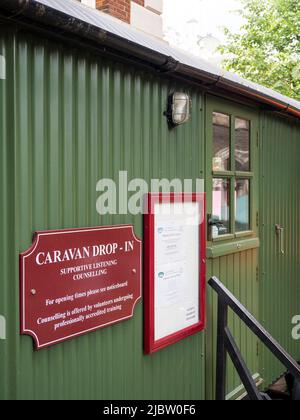 The Caravan Drop-In, Counselling Caravan, St James Church, Piccadilly ...