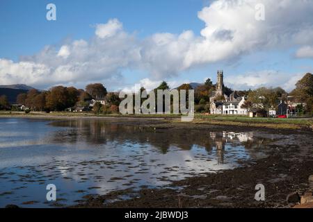 A scenic view of Gareloch near Helensburgh, Scotland, capturing the ...