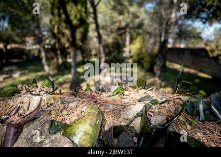 Avignon France Saint-Rémy-de-Provence, February 22nd 2019: The town of ...