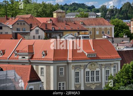Steyr, Eisenstadt, Zentrum, Altstadt, Stadtzentrum, historisch ...