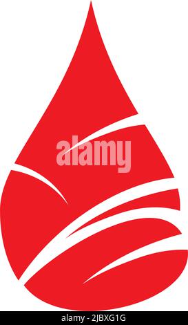 Blood icon logo design vector template Stock Vector Image & Art - Alamy