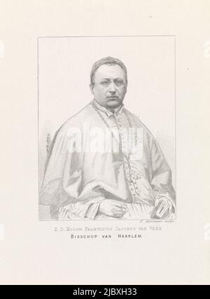 Portrait of Jacobus Franciscus van Vree, Frans Molenaar (1821-1886 ...