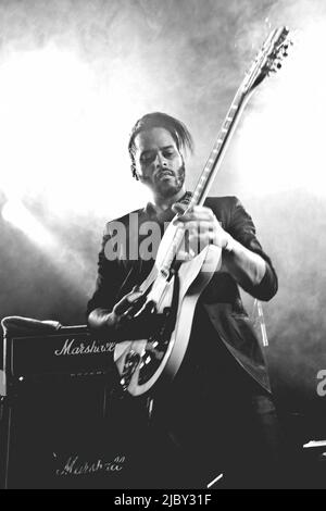 George Lewis Jr better known by his stage name Twin Shadow performs on ...