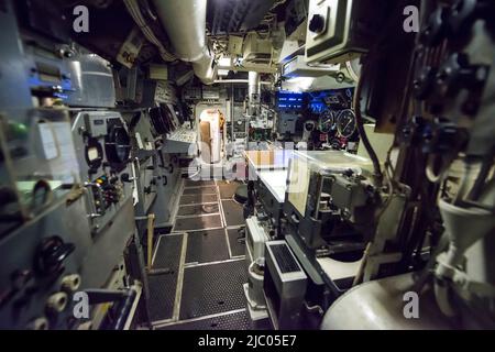 Inside a Submarine in Milan, Italy Stock Photo - Alamy