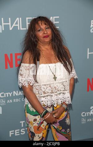 Pam Grier attending the Tribeca Film Festival Opening Night - 'Halftime ...
