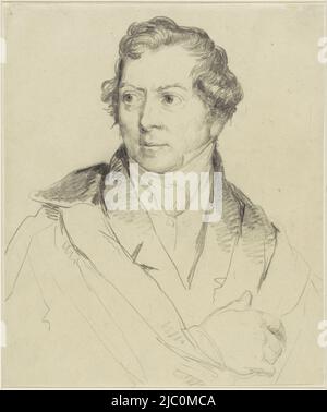 Portrait of Christiaan Julius Lodewijk Portman, Adolphe Frédéric Nett ...