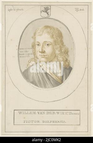 Self-Portrait of Willem van der Wilt. Self-Portrait of the Painter ...