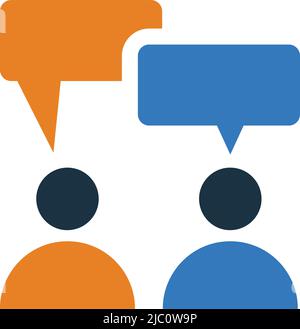 Dialogue, discuss, conversation icon - Perfect use for designing and ...