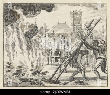 Anneken Hendriks, Dam, Amsterdam, by Jan Luyken Stock Photo - Alamy