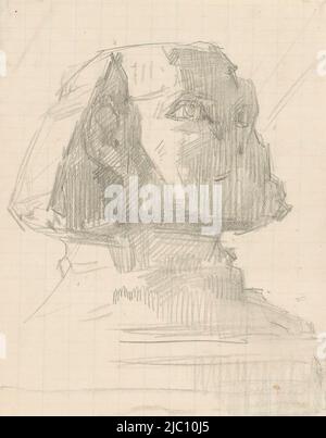 Study of a Sphinx Stock Photo - Alamy