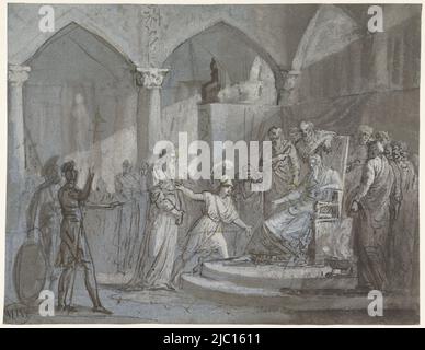 Telemachus and Mentor for King Sesostris, Mattheus Ignatius van Bree ...