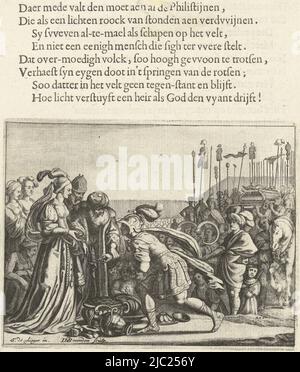 Achsa and Otniël, Daniël van den Bremden, After Simon de Vlieger, 1537 ...