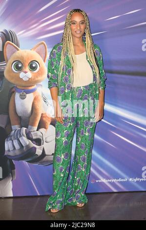 Rome, Italy - June 9, 2022: Esther Elisha during the presentation of ...