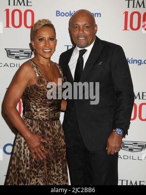Adrienne Norris and Rodney Norris attend the TIME 100 Gala on June 8 ...