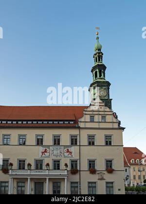 Pirna, Saxony, Germany - 18 September 2019: Pirna Old Town with the ...