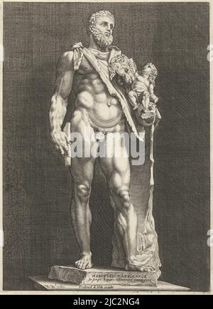 Hercules and Telephos; Commodus as Hercules; Three antique images in ...