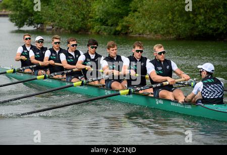 Tom TEWES rowing, presentation Germany eighth, on June 9th, 2022 in ...
