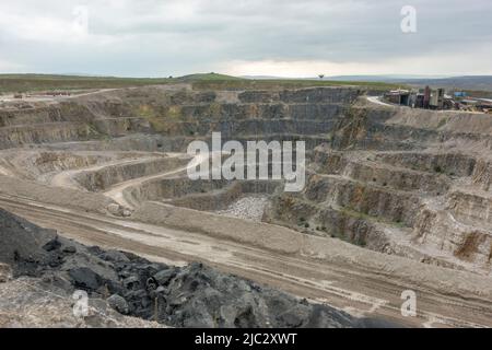 Coldstones Quarry, Greenhow Hill, Pateley Bridge, Hanson Aggregates ...