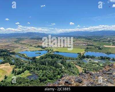 Table Rock in Rogue Valley, Oregon Stock Photo - Alamy