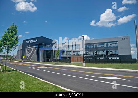 Recently open great Topgolf Philadelphia - Philadelphia , PA, USA Stock ...