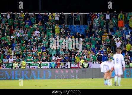 Pristina, Kosovo - June 5, 2022: Fadil Vokrri Stadium. Stadium is the ...