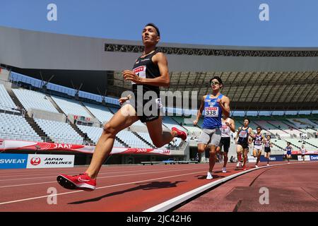Osaka, Japan. 9th June, 2022. Hiroki Yanagita Athletics : The 106th ...