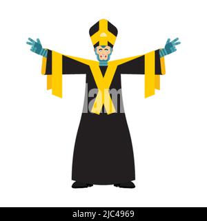 Robot pastor. Cyborg preacher. Robot reads sermons for parishioners ...