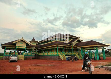 The buildings of Majelis Adat Budaya Melayu (traditional council of ...