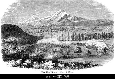Mountains of Ararat, Bible, Old Testament, First Book of Moses, Genesis ...