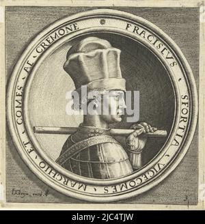 Portrait of Francesco Sforza I, Duke of Milan Stock Photo - Alamy