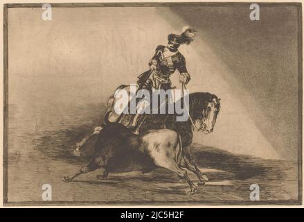Emperor Charles V in fight with a bull, Francisco de Goya, 1811 - 1816 ...