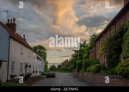 Main Street, Etton, Beverley, East Yorkshire, UK Stock Photo - Alamy