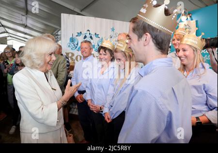 Rodda's at The Royal Cornwall Show, Wadebridge Stock Photo - Alamy