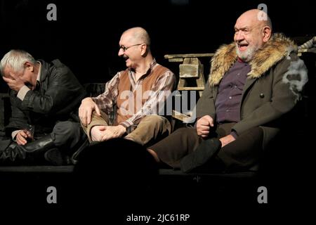Romanian actors Horatiu Malaele & Valentin Teodosiu at Teatrul de ...
