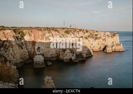 Viewpoint of Ponta de Piedade in the Algarve in Lagos, Portugal Stock ...