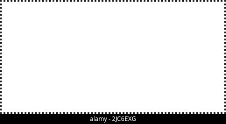 Rectangle shape dashed icon vector symbol for creative graphic design ...