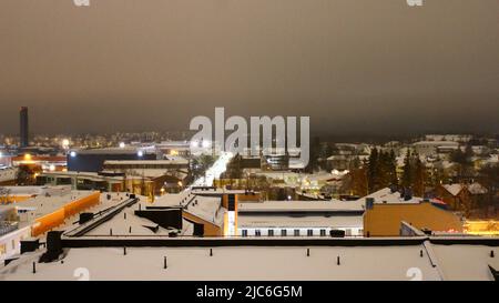 Winter in Vaasa Stock Photo - Alamy