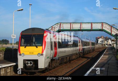 Transport For Wales Alstom Coradia class 175 train 175109 passing ...