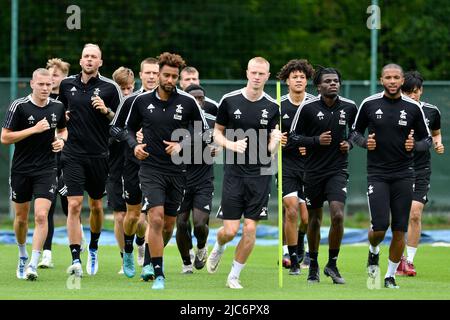 OHL players pictured during the OH Leuven MD-1 training ahead of a ...