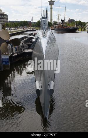 U-Boot, Wilhelm Bauer, North Sea, Nordsee, Bremerhaven, Weser, Hafen ...