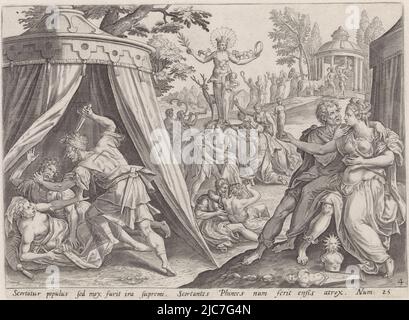 Pinechas kills Zimri and Kozbi. The Israelite Zimri took the ...