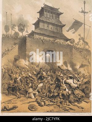 French and British troops storm the old summer palace in Beijing, Carel ...