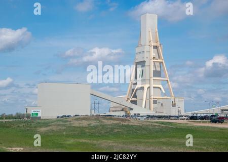 Nutrien Allan Potash Mine, Allan, Saskatchewan, Canada Stock Photo - Alamy