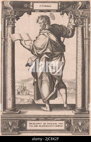 Tomas; Christ and the apostles Stock Photo - Alamy