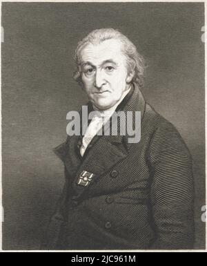 Portrait of Martinus van Marum, Willem van Senus, after Charles Howard ...