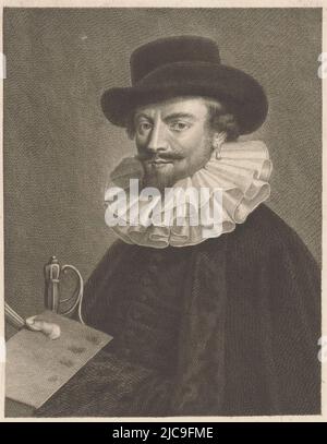 Portrait of artist Leonello Spada; Portraits of artists Stock Photo - Alamy