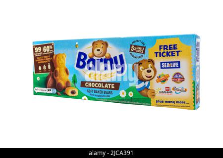 Barny Chocolate Sponge Bears Stock Photo - Alamy