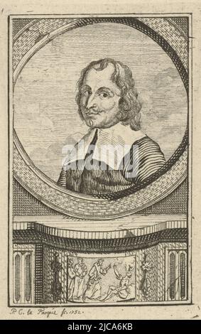 Portrait of Giovanni Francesco Romanelli, Italian painter of the ...