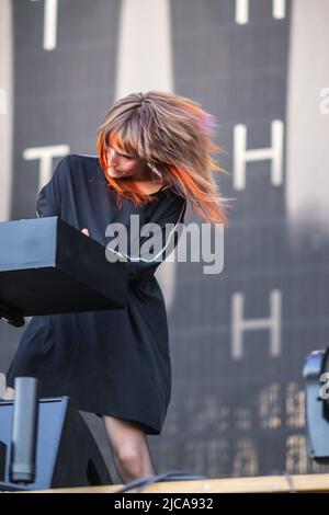 11/06/2022 - Italian rapper RKOMI playing live at I-Days 2022 in Milan ...