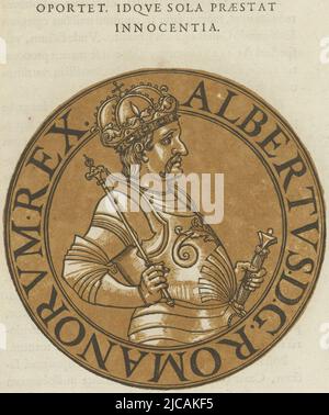 Medallion with a portrait of Emperor Albert II, Christoffel Jegher ...